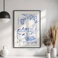 Autumn Harvest Wall Art Poster Rustic Fall Illustration Warm Beige ...