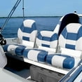 NORTHCAPTAIN Deluxe 52" Folding Bass Boat Seat 3 PCS for Fishing ...