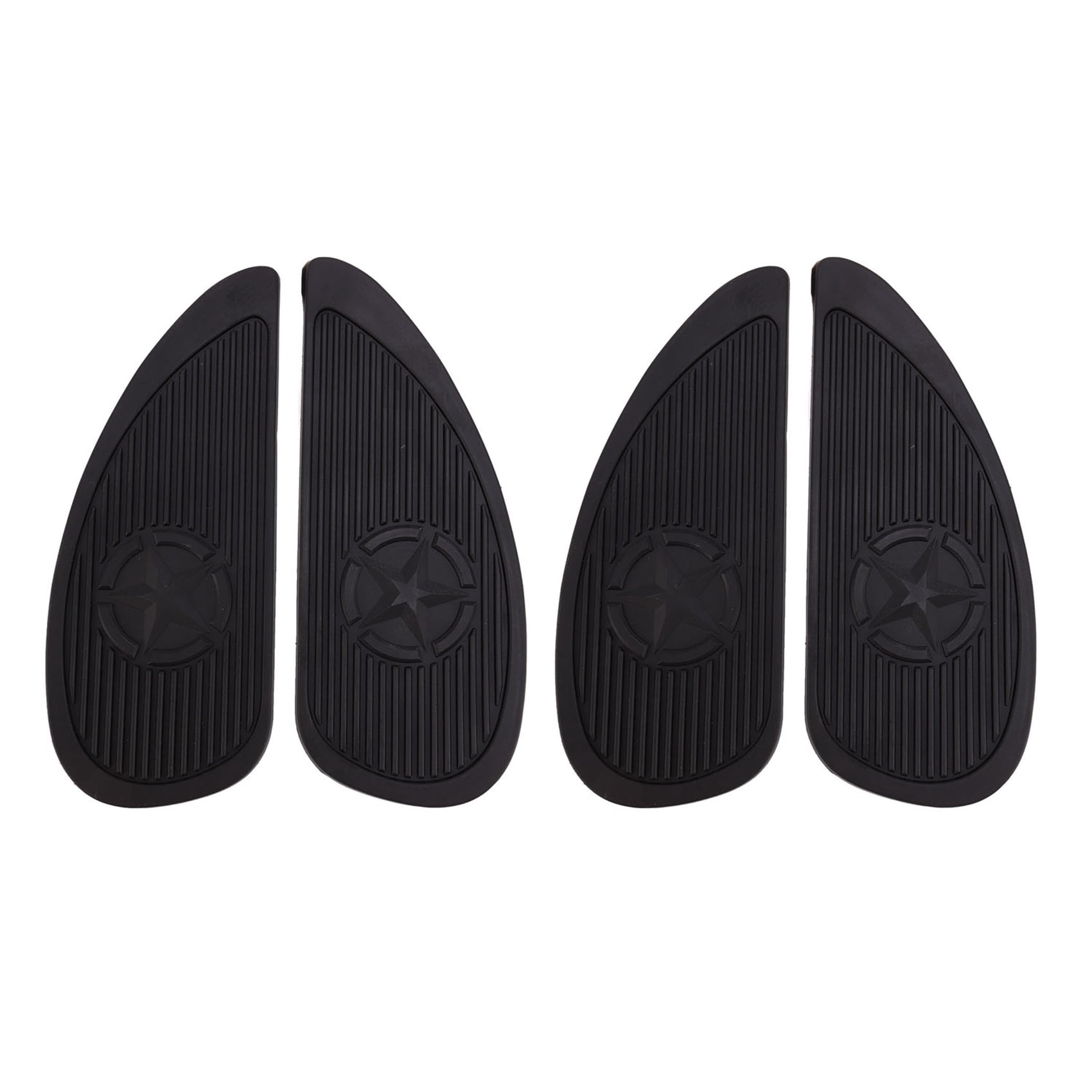 2pair Motorcycle Tank Traction Pad Side Gas Knee Grip Protector Anti