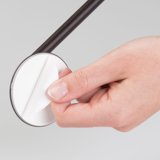 mDesign Small Hand Towel Storage Bar, Strong Self Adhesive - Bronze ...