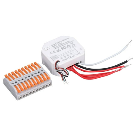4 Gang WiFi Switch Light Module, Quick Multifunctional 90-250V Smart ...