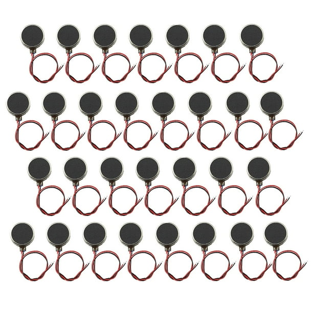 Motores de vibración DaFurui 30 piezas de 10 mm x 2,7 mm DC 3 V 1200 rpm | Bodega Aurrera en línea