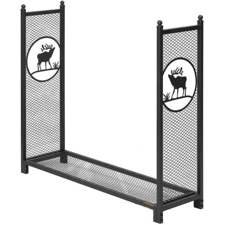 Firewood Rack Firewood Rack，Mesh Steel Firewood Holder，Firewood Lumber ...