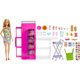 Barbie Doll and Ultimate Pantry Playset, Barbie Kitchen Add-On with 30 ...