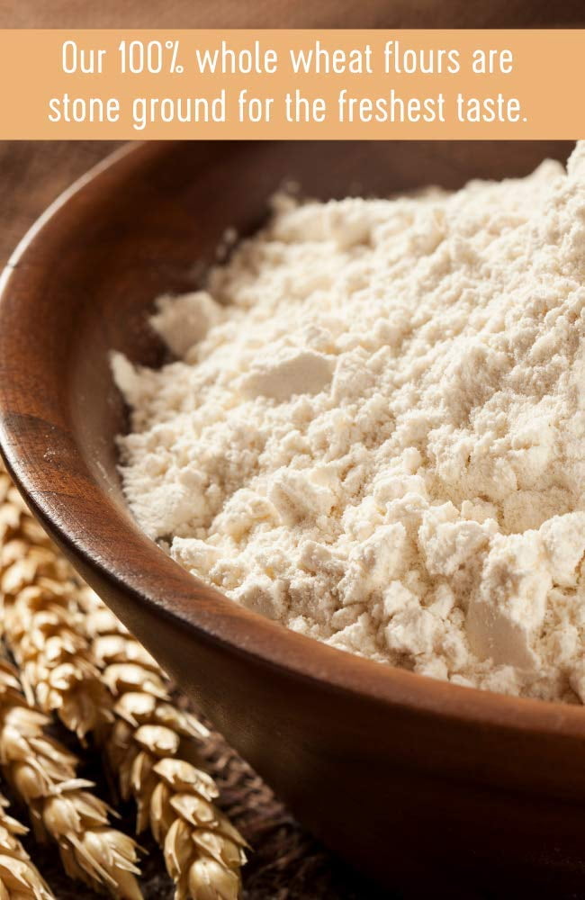 Buy Whole Wheat All-Purpose Flour | Soft White Wheat | 3 lbs | Palouse ...
