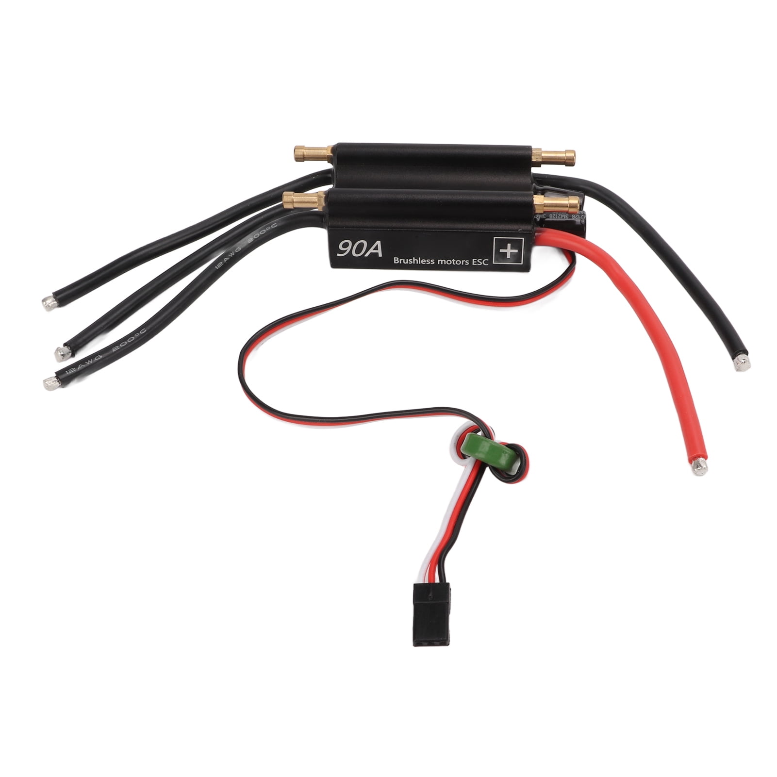 RC Boat ESC 90A Brushless Waterproof Water Cooling Multiple Protection ...
