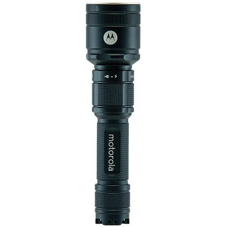 Motorola MR540 Rechargeable IPX6 ReLED 600 Lumen Flashlight, Black ...