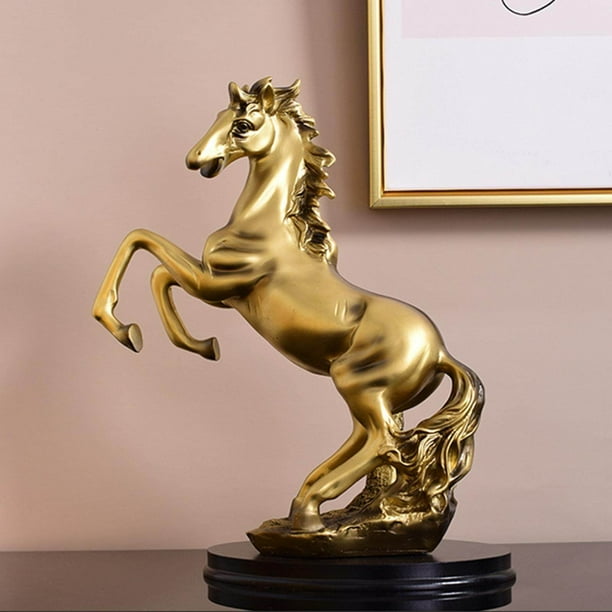VONKY Nordic Living Room Horse Art Statue Sculpture Animal Steed ...