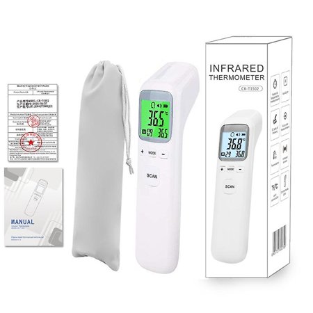 Small Forehead Thermometer Body Objects Ir Temperature Meter With Fever ...