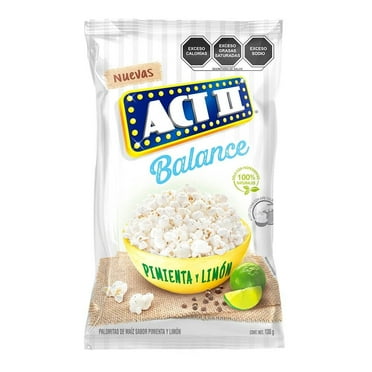Palomitas ACT II sabor chile y limón 110 g | Walmart en línea