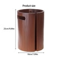 CEORPER Paper Towel Holder Kitchen Roll Paper Stand Natural Wood Napkin ...