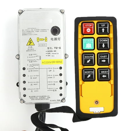 Resistant To Falling Acid Resistance Hoist Remote Control, Crane Remote ...