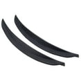 2x 25cm Fender Flare Splash Guard Arch Wheel Eyebrow Lip Strips Wheel ...