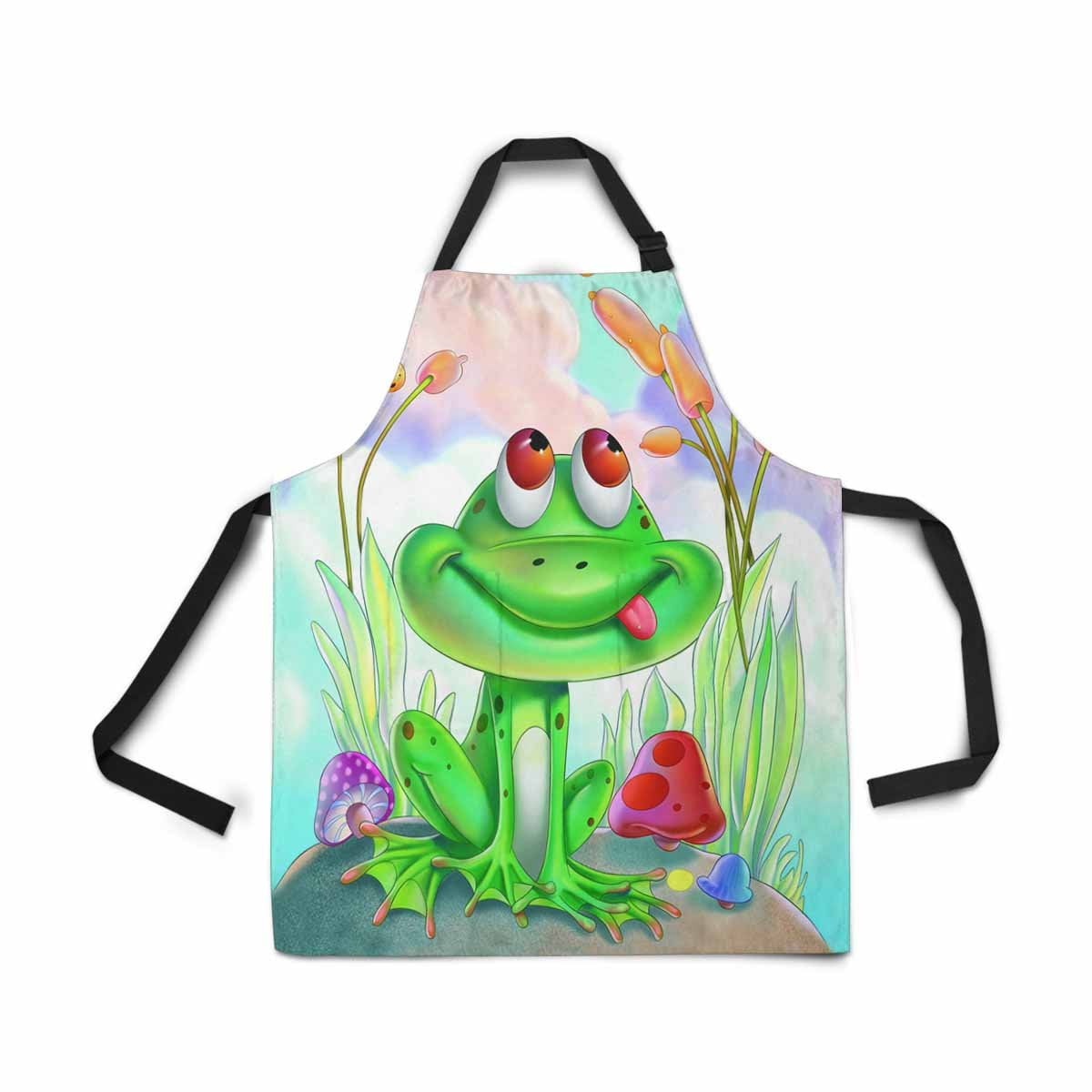 ASHLEIGH Adjustable Bib Apron for Women Men Girls Chef with Pockets ...