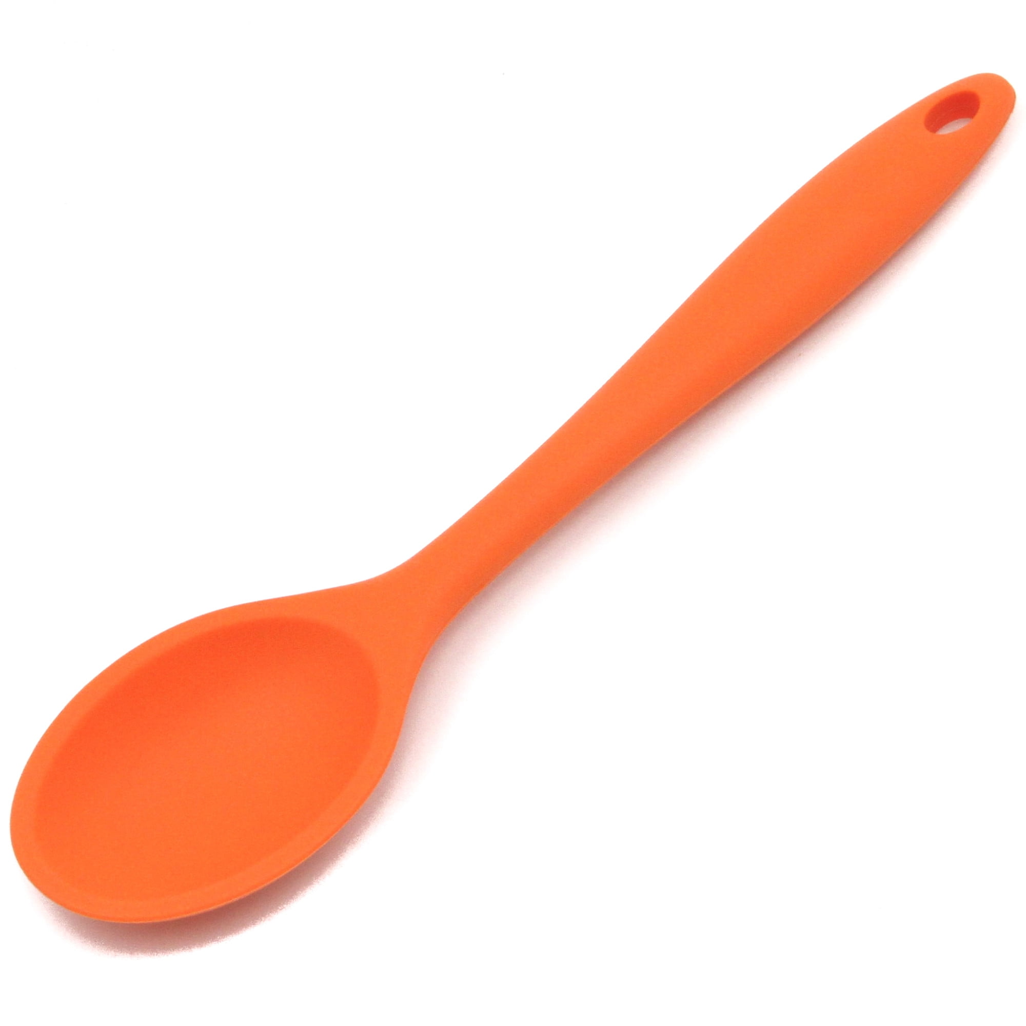 Chef Craft Premium Silicone Basting Spoon, 11 inch, Orange - Walmart.com