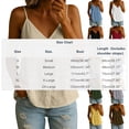 Ceisia Women's V Neck Spaghetti Strap Cami Top Casual Button Down ...