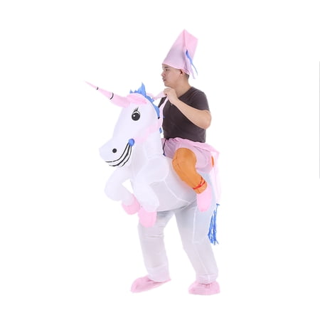 Anself Cute Adult Suit Blow Up Fancy Dress Party Inflatable Pegasus ...