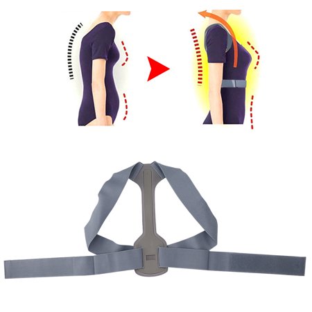 Gray Correction Belt, Skin Friendly Corrector Brace, Soft For Prevent ...