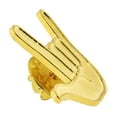 PinMart's Gold Plated Love Hand Sign Language Lapel Pin - Walmart.com