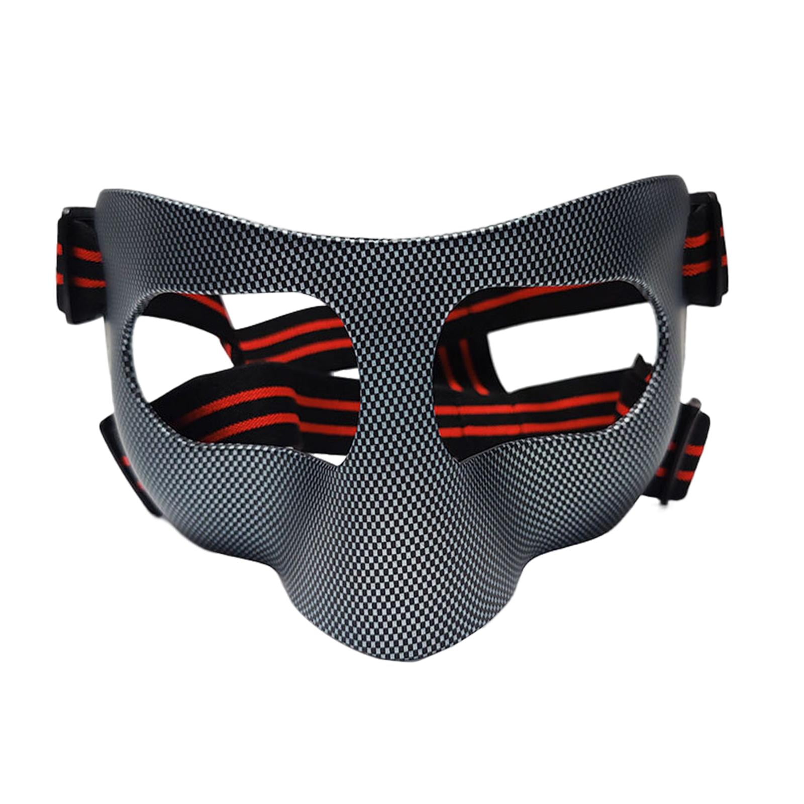 for Broken Nose, Basketball Facial Cover Football Adjustable Strap Face ...