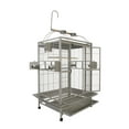A and E Cage Co. 48"x36" Playtop Cage - Platinum - Walmart.com