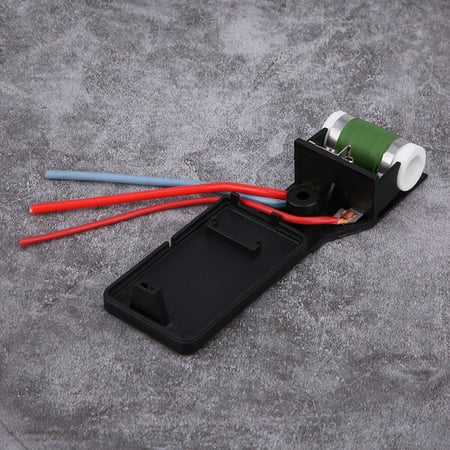 17117541092R, Plastic+Metal Black Fan Resistor Radiator Fan Motor ...