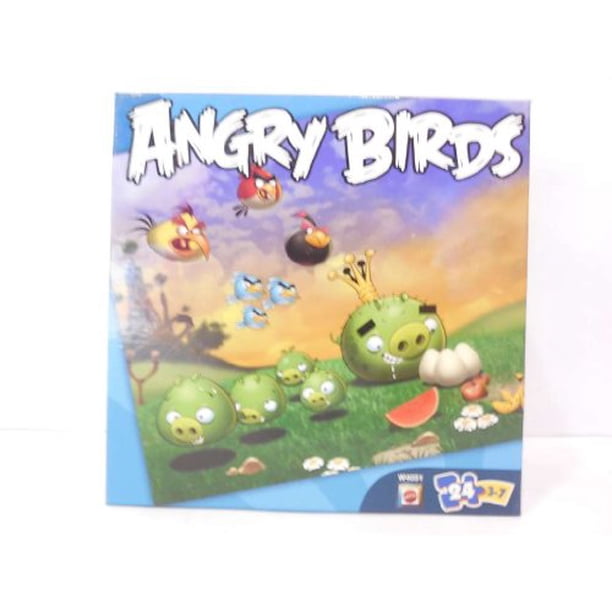 Mattel Angry Birds Puzzle Scene 2 Pigs Going After Eggs - 24 Piece ...