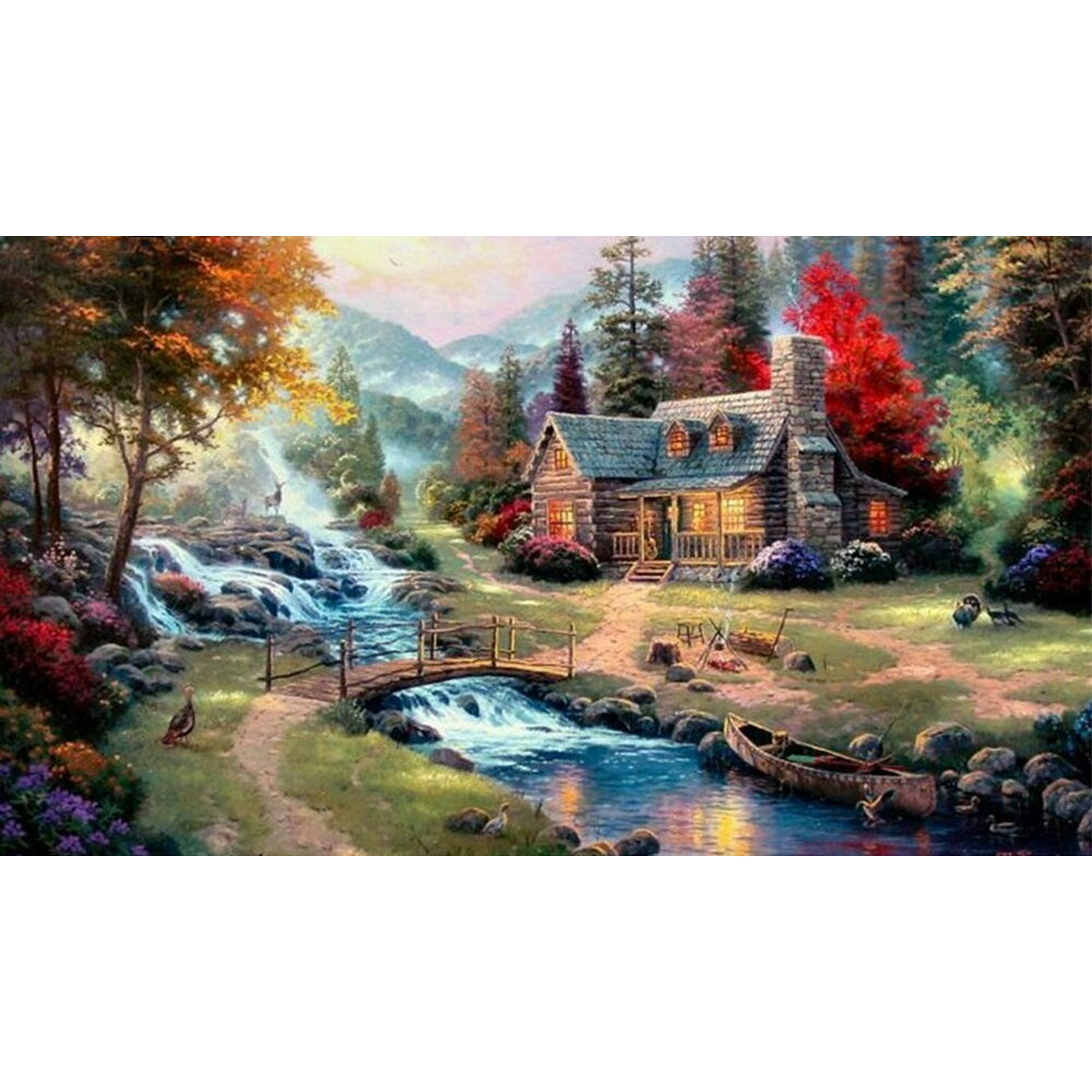 Click here for Lovely Lust Cottage 5d Diamond Painting Kit 6 Diff... prices