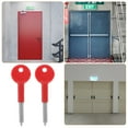 WHAMVOX Fire Door Key for Replacement Use Durable Plastic and Metal ...