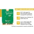 Intel BE1750x Killer Series Upgraded BE200 WiFi 7 Card | Gaming WiFi ... Intel BE1750x Killer Series Upgraded BE200 WiFi 7 Card | Gaming WiFi ...