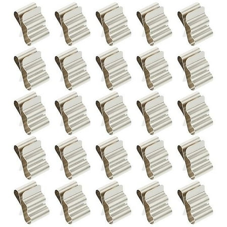 Surrme 50pcs Solar Panel Cable Clip Useful Practical Wire Clamps ...