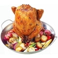 Beer Can Chicken Roaster Rack, Reusable 430 Stainless Steel BBQ ...