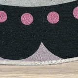 Free Shipping! Well Woven Miraculous Ladybug Superhero Bedroom Rug Pink ...