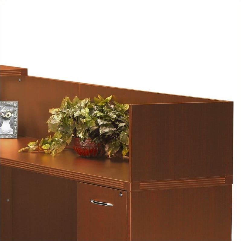 48" Reception Return Screen-Finish:Cherry Laminate - Walmart.com