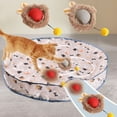 BDUN Interactive Cat Toy with Motion-Activated Rolling Ball, LED Lights ...