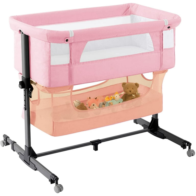 To Toddler 3-in-1 Adjustable Baby Bassinet - Convertible Bedside ...