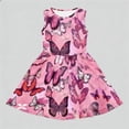 Angala Toddler Girls Dresses A Line Dresses Sleeveless Crew Neck ...
