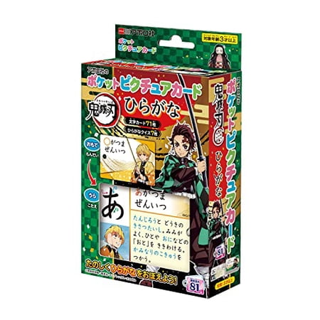 Pocket Picture Card Demon Slayer Hiragana - Walmart.ca