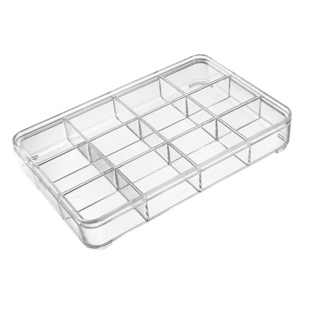 Component Storage Box - PS Fixed 12 Grids Electronic Component ...