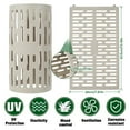 "willkey Tree Trunk Protector, Expandable PVC Mesh Guard, Durable and ...