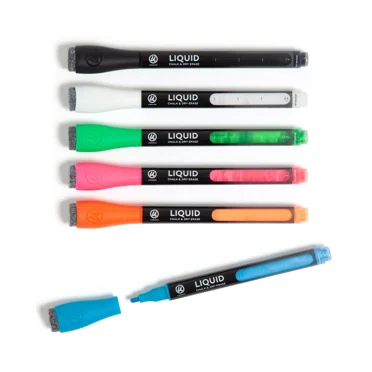 KleenSlate Large Barrel Attachable Eraser Caps for Dry Erase Markers, 4 ...
