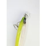 Wildlife Lures 3" inch Bunker Hard Fishing Lure Bait (Tri Halo Bass ...