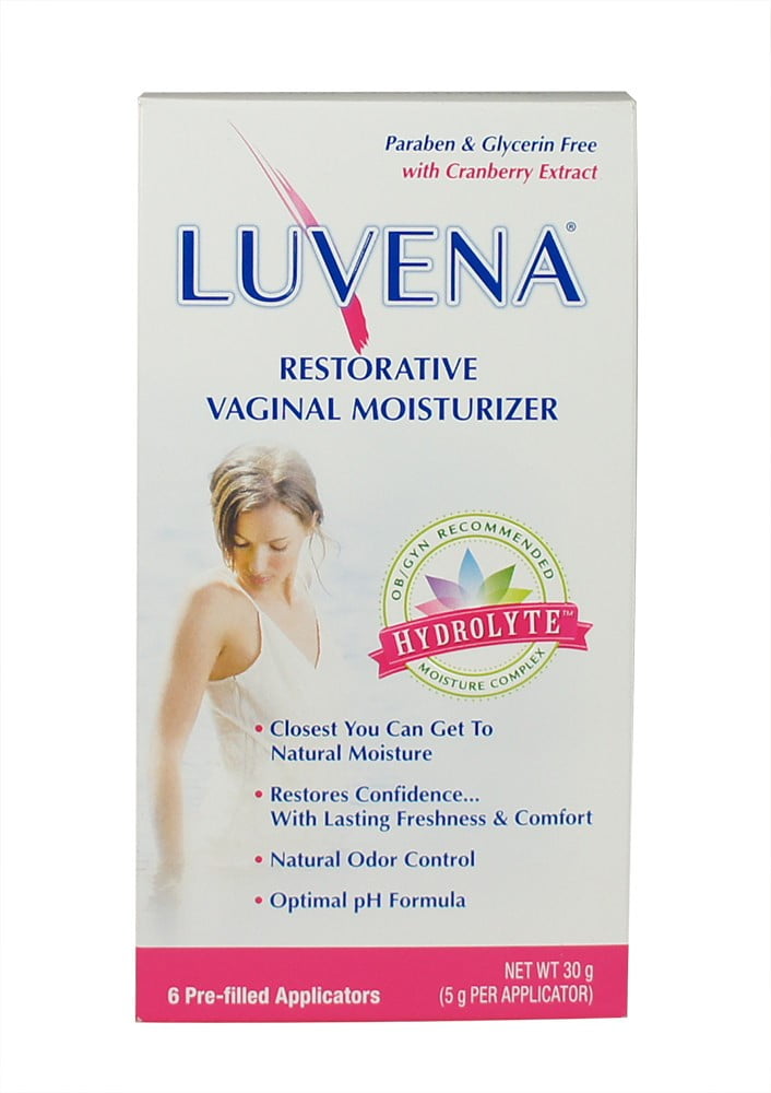 Luvena Restorative Vaginal Moisturizer, Pre-Filled Applicators 6 Each ...
