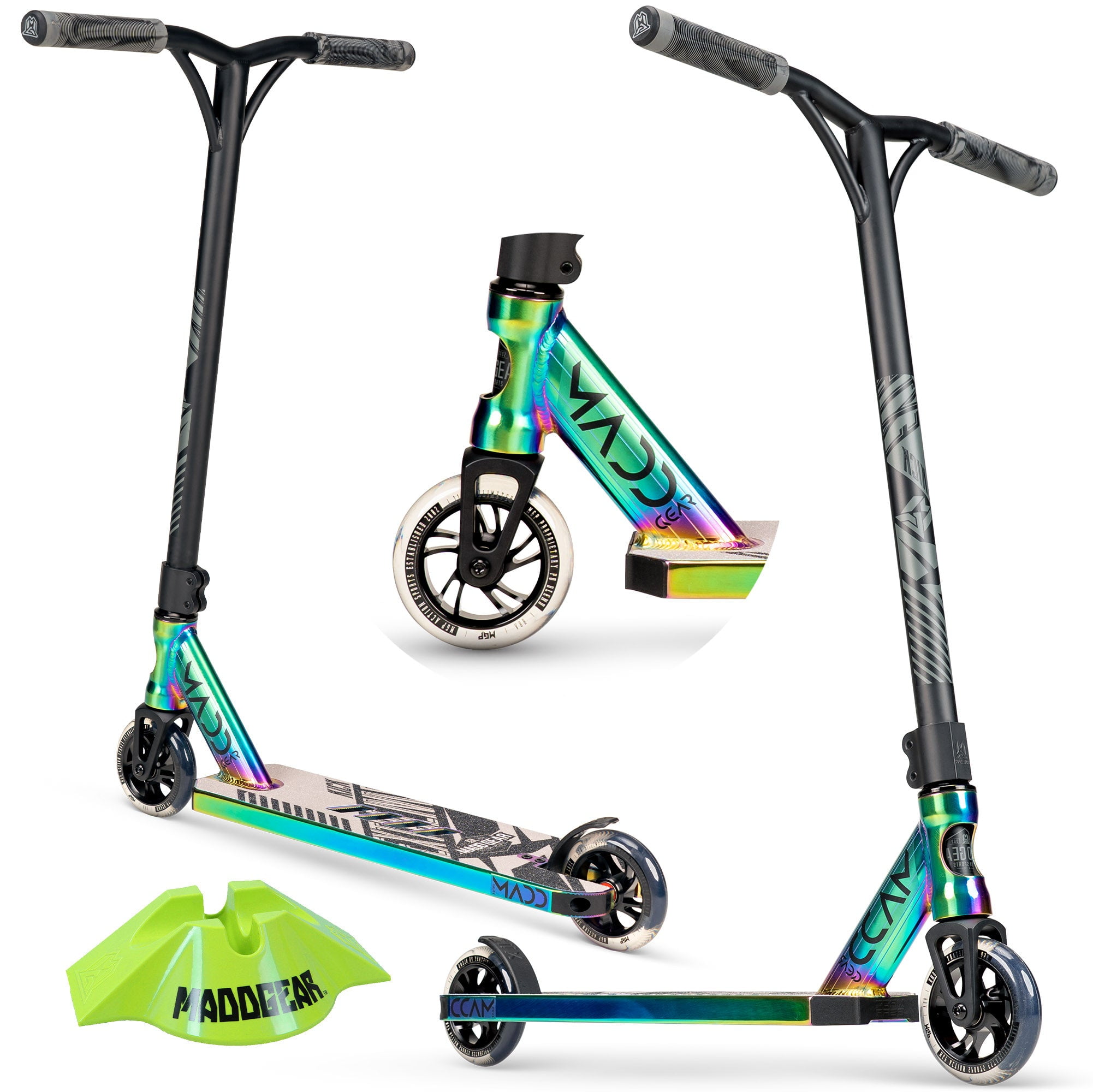 MGP Kick Extreme Stunt Scooter - Neochrome - Walmart.com