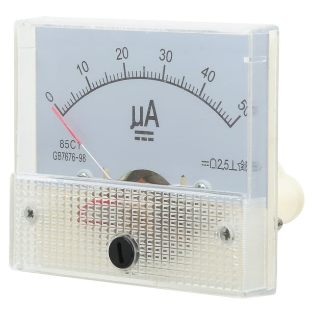Ammeter Head, Insulation Pointer Current Meter Compact Size With Clear ...