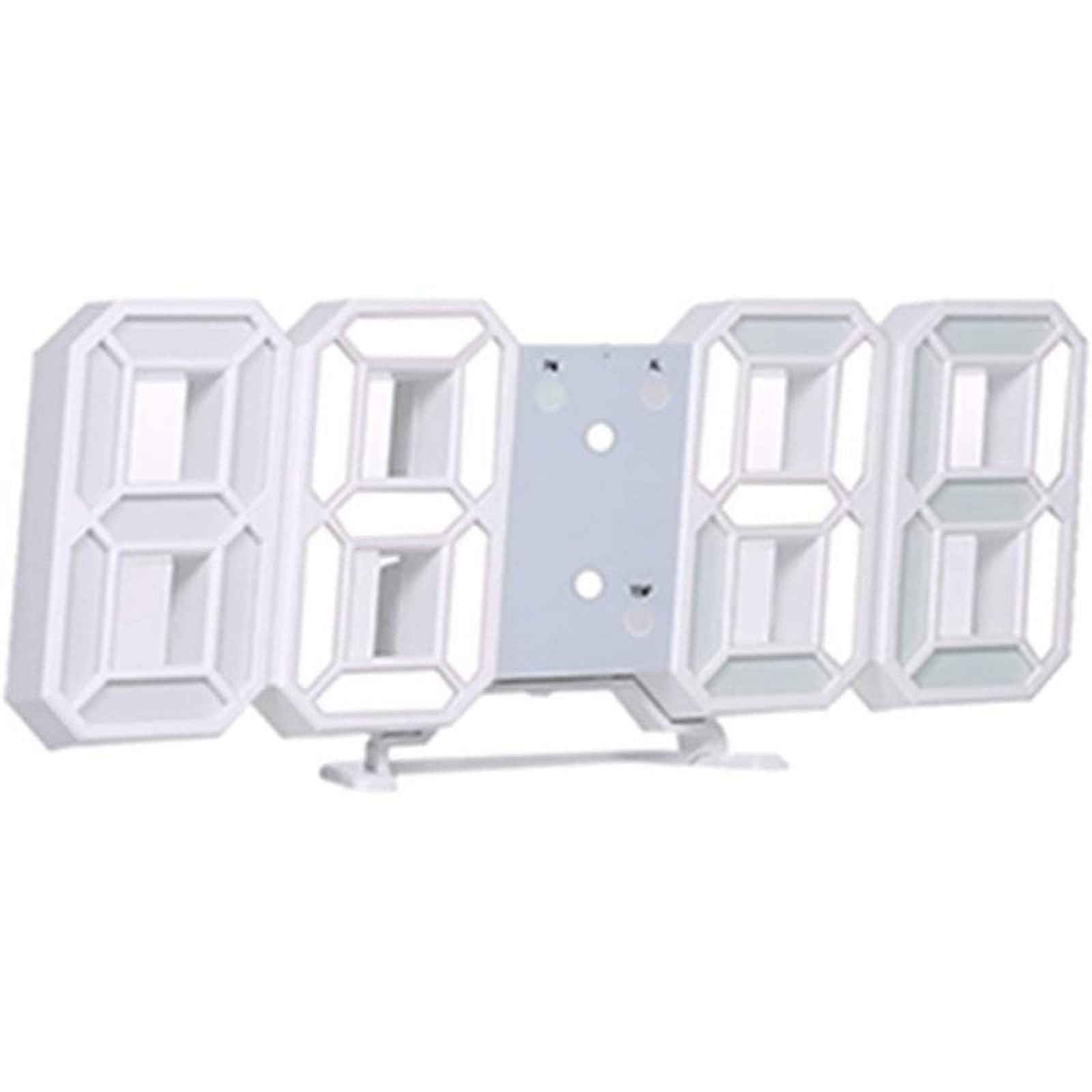 Bienvenido Reloj digital, números grandes: reloj de mesa y pared LED ...