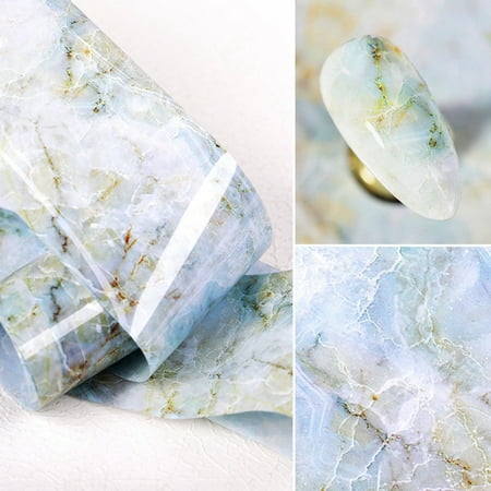 WREESH Nail Pink Blue Foils Paper Nail Art Transfer Sticker Slide Nail ...