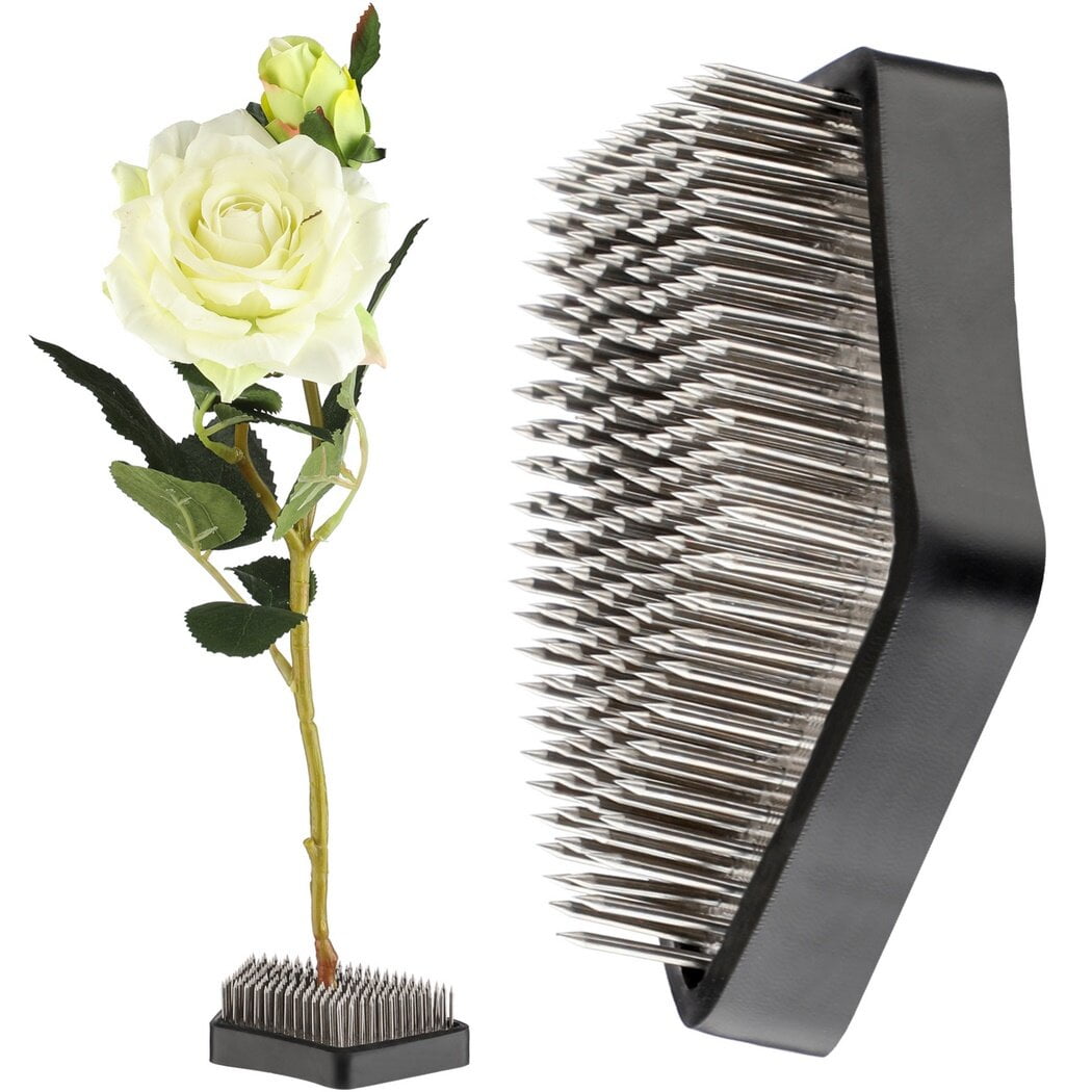 Flower Frog Holder, 3 x 2’’ Ikebana Flower Arranger Pin Holder ...