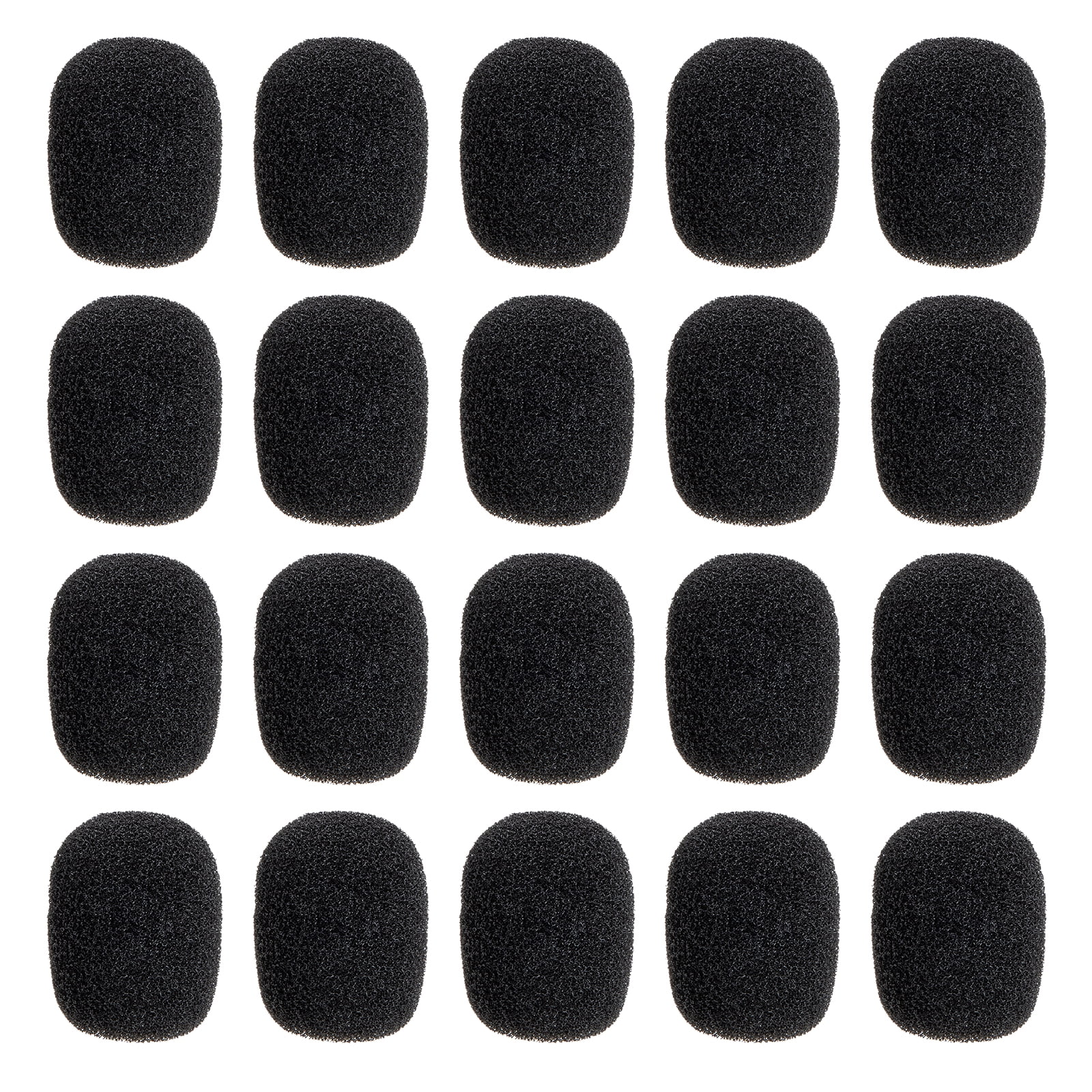 Microphone Cover Mic Sponge Windscreen Foam Covers Accessories Headset ...
