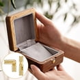 50 Pieces Metal Cask Hinges 4x20mm Small Hinges set for Invisible Hinge ...